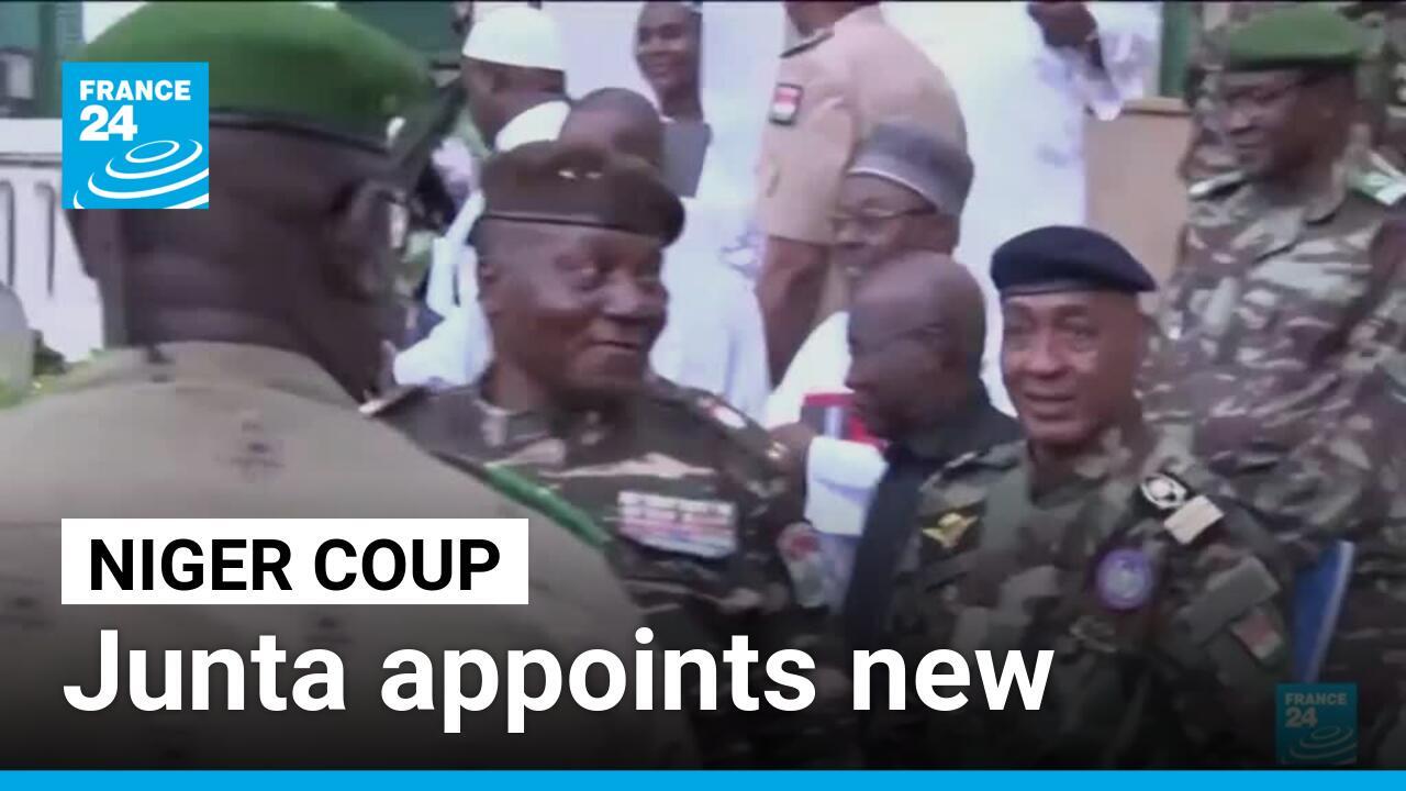 Niger coup aftermath: Junta appoints new ministers and rejects talks - France 24